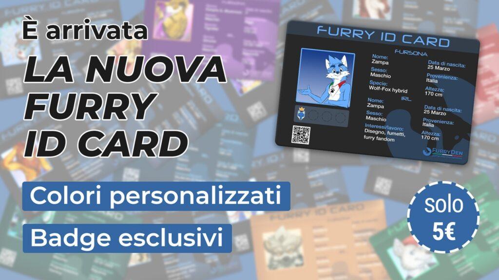 Sono arrivate le nuove Furry ID card! - FurryDen